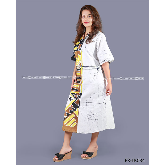 Batik Frock FR_LK034 – Gallery Ceylon